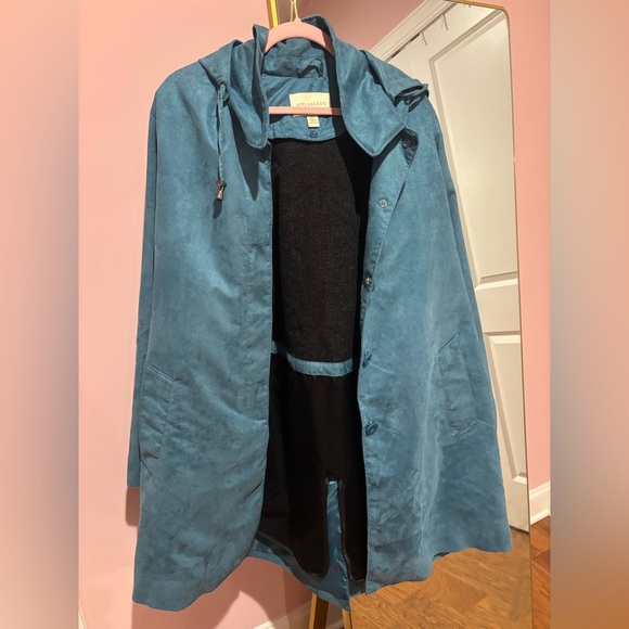 Appleseed's | Jackets & Coats | Appleseeds Blue Hooded Jacket | Poshmark